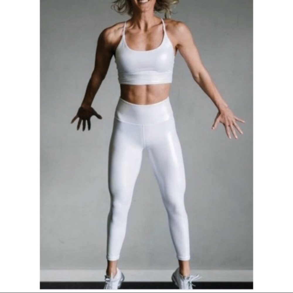 Zyia Active White Unicorn Luxe Leggings - Gem